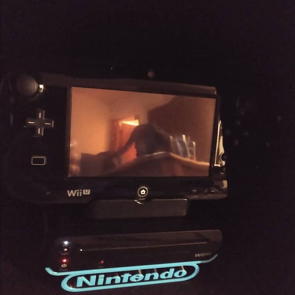 Nintendo Wii U Horizontal Display Stand With Nintendo Logo 3D Printed ...