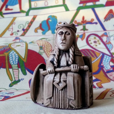 Raedwald Saxon King Lewis Inspired Chess Piece. - Etsy
