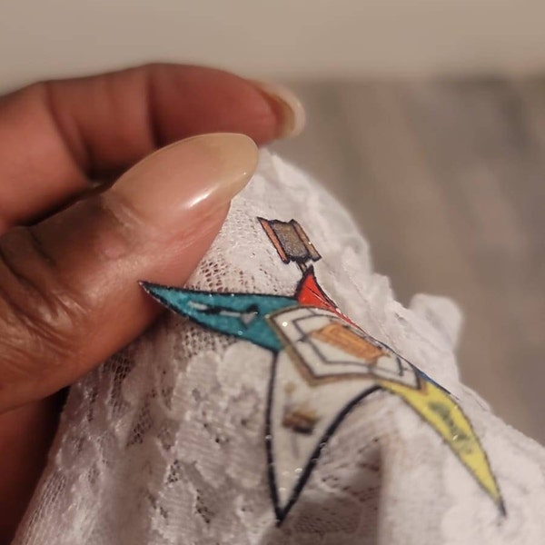 HOJ - Heroines of Jericho Logo Emblem Cotton Gloves. - Etsy