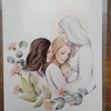 Forever My Baby Ultrasound Baby in Utero or Miscarriage Watercolor ...