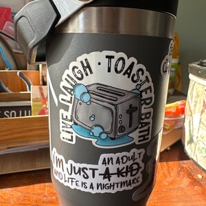 Elder Emo Waterproof Sticker It Was Never A Phase Emo Sticker Laptop ...