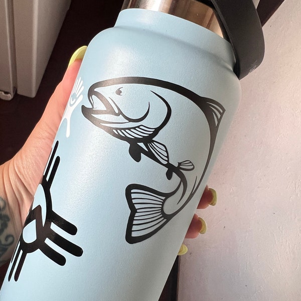 Trout Vinyl Decal/ Fish Vinyl Decal - Etsy