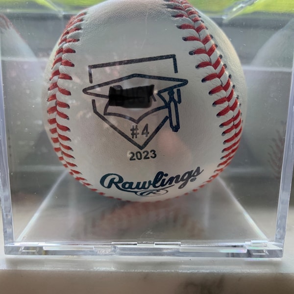 Graduate Senior Engraved Personalized Baseball Gift - Etsy