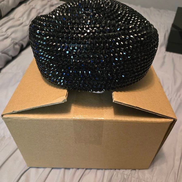 Sequin Embellished Hat - Etsy