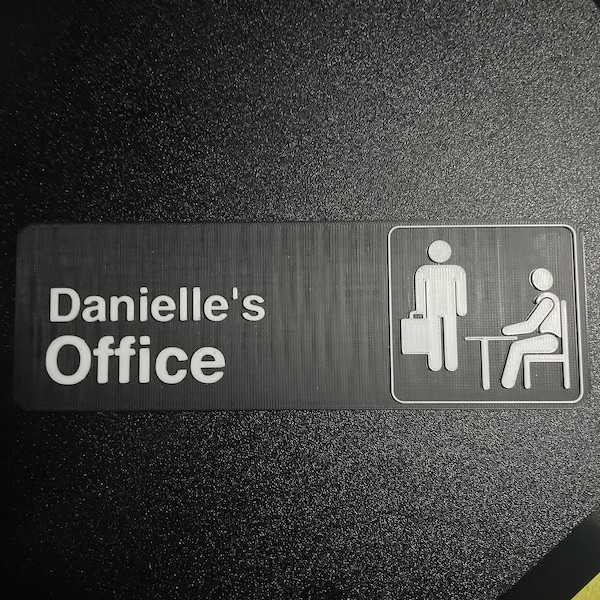 Personalized Door Sign From Tv Show the Office Your Names Office 3D ...