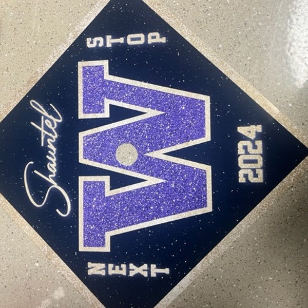 Custom Any Highschool, College Logo Graduation Cap Topper, Your Own ...
