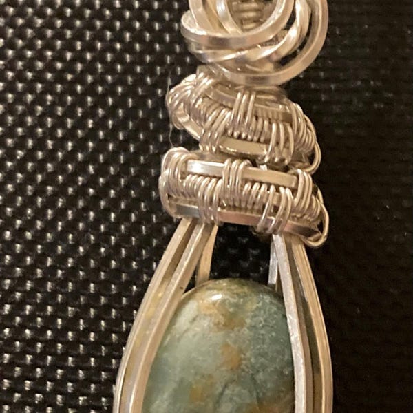 Native Copper Cab | Indonesia Native Copper Agate in Chalcedony ...