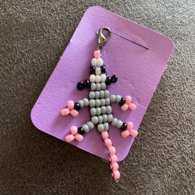 Beaded Possum Earrings - Etsy