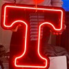 University of Tennessee Vols Power T Neon LED Light Art - Etsy