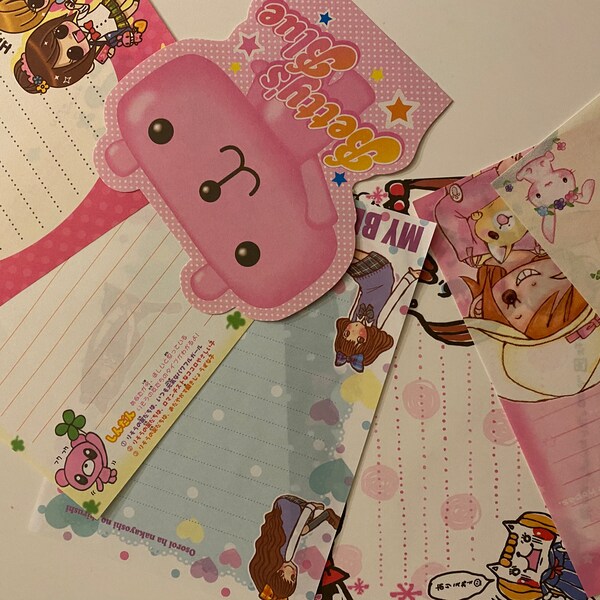 RETRO 2000s Japanese Memo Sheet Grab Bags! RARE KAWAII - Crux, Q-lia, Kamio, San-x, Sanrio ...