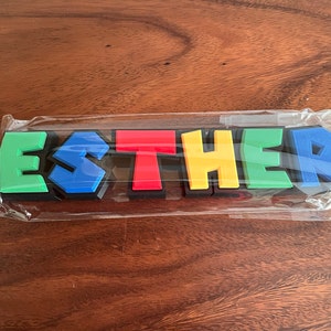 Custom Mario Style Name Sign Personalized Desk Sign Boy Gift for Girl ...