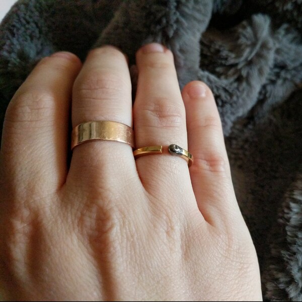 Golden Matchstick Burned Ring PERFECT MATCH. Do Not Burn. Jewelry ...