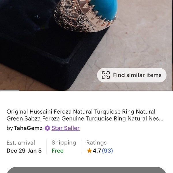 Mens Natural Original Yemeni Aqeeq Ring Akik Ring Haqeeq Stone Ring in ...