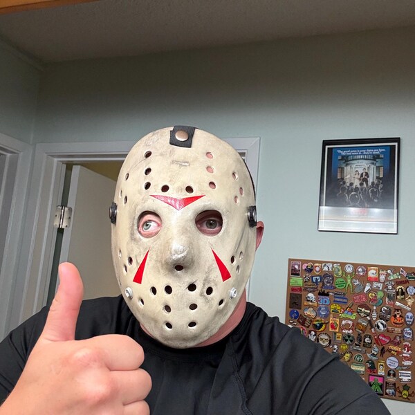 Fiberglass Reinforced Friday/scream Mask - Etsy