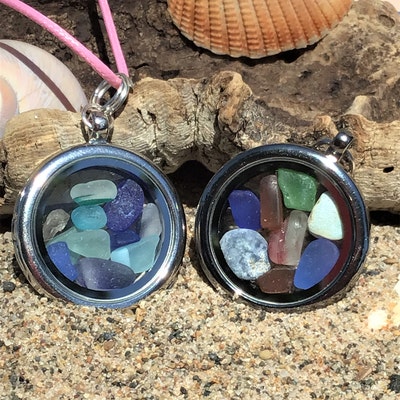 Round Floating Locket,living Locket,glass Locket Pendant,floating Glass ...