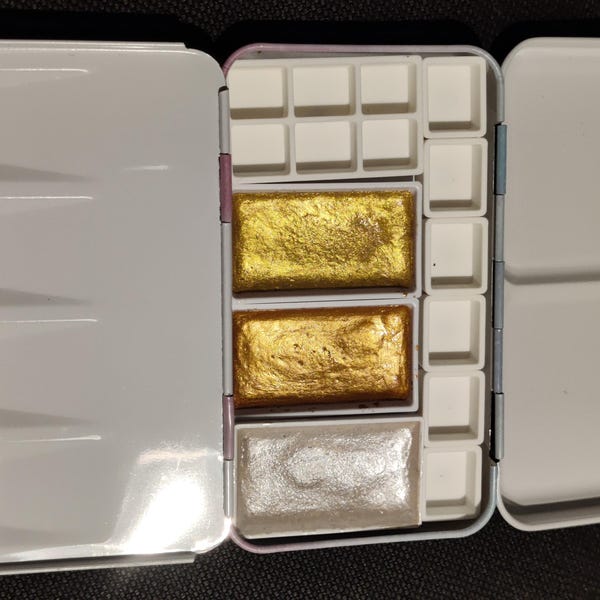 Mini Watercolor Palette, Compact, Portable Watercolour Paint Set ...