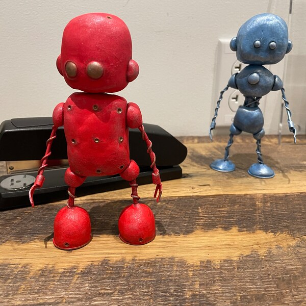 Junkbox the Robot Steampunk Robot Space Robot Rustic Robot Girl/man ...