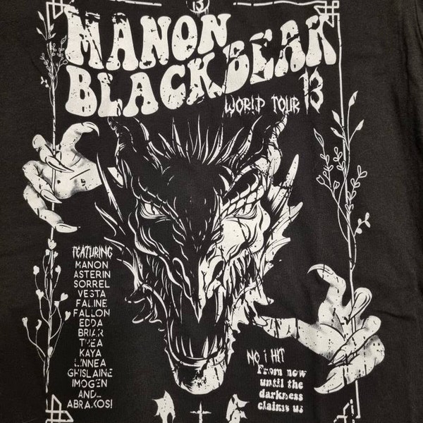 Officially Licensed Manon Blackbeak Comfort Colors Throne of Glass ...