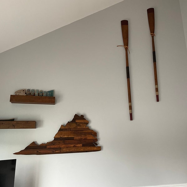 Virginia Wood Sign, Virginia Rustic Wood Sign, Wooden Virginia State ...