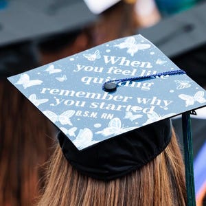 Custom Social Worker Graduation Cap Topper, Personalized Grad Cap ...