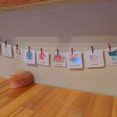 Daily Rhythm Cards & Weather Wheel Bundle - Etsy