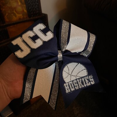 Custom Cheer Bow in Your Team Colors, Great Gameday Cheer Bow ...