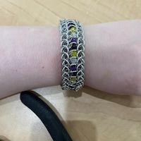 Chainmaille Tutorial - Celtic Visions Chain Maille Bracelet - Etsy Canada