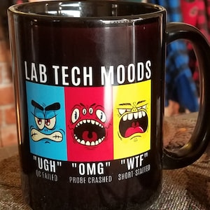 LAB TECH COFFEE Mug, Fun Lab Tech Gift,medical Lab Scientist Mug, Lab ...