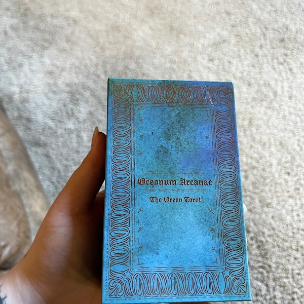 Oceanum Arcanae Tarot Deck: 80 Card Deck With Guidebook - Etsy