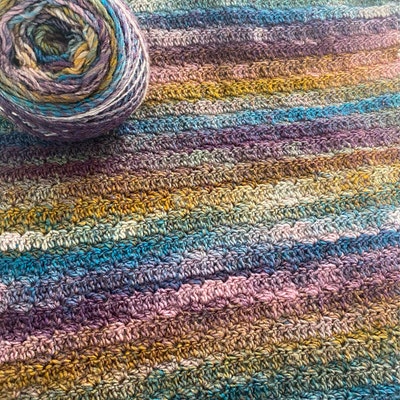 Beginner Triangle Crochet Shawl Pattern, Pdf Pattern Instant Download ...