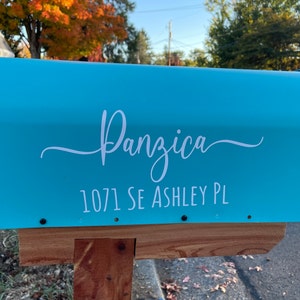 Rocking Chair Monogram Decals Set of 2 - Etsy