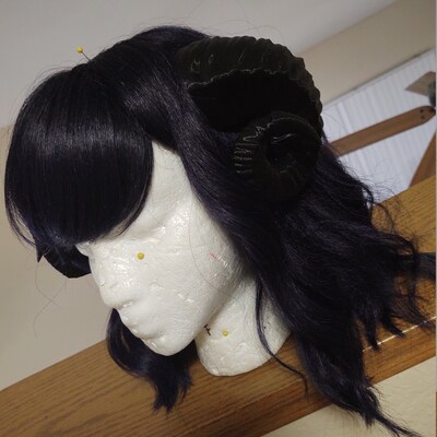 Small Curled Jester Style Horns - Etsy