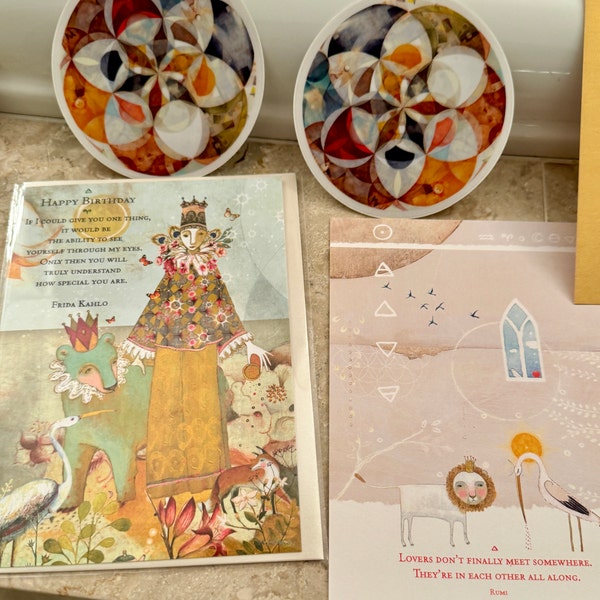 Sacredbee Card 576 Through My Eyes Birthday Card - Etsy