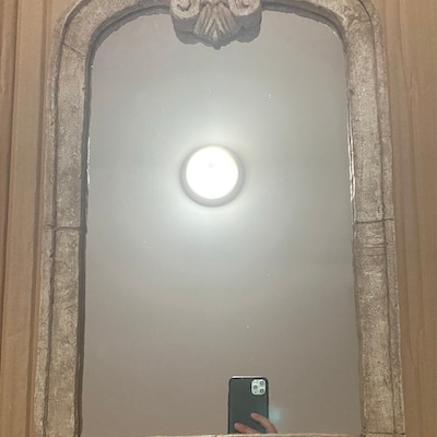 Beautiful Large Baroque Rustic Stone Wall Mirror - Etsy