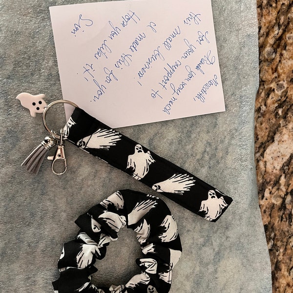 Halloween Wristlet Keychain Tassels Lobster Claw Clipper Spooky ...