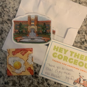 William and Mary Barrett Hall Watercolor Print College of - Etsy