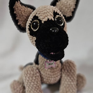Crochet Poodle Dog Pattern, Dog Stuffed Animal, Crochet Amigurumi, Dog ...
