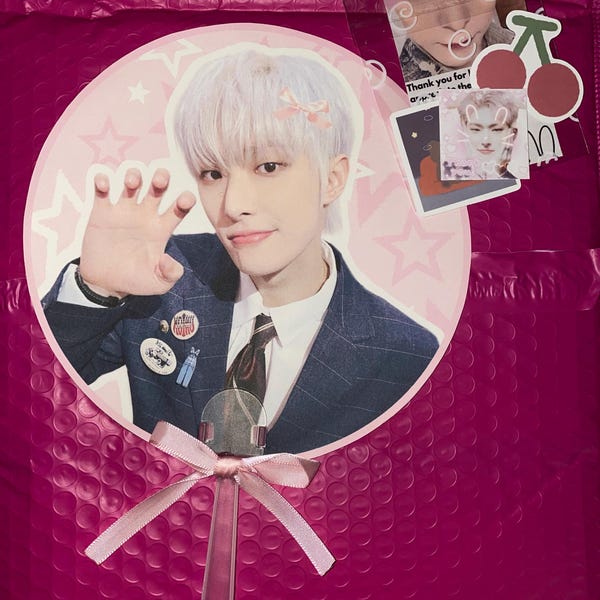 Stray Kids Fanmade Bow Medium Pickets | Kpop Concert Picket - Etsy