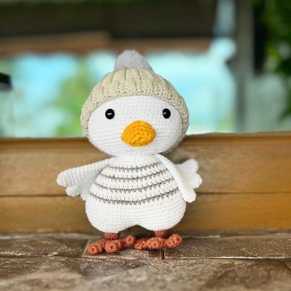 Digital Nora the Little Duck Crochet Pattern - Instant Download DIY ...