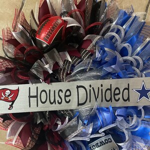 House Divided Wooden Sign - Etsy