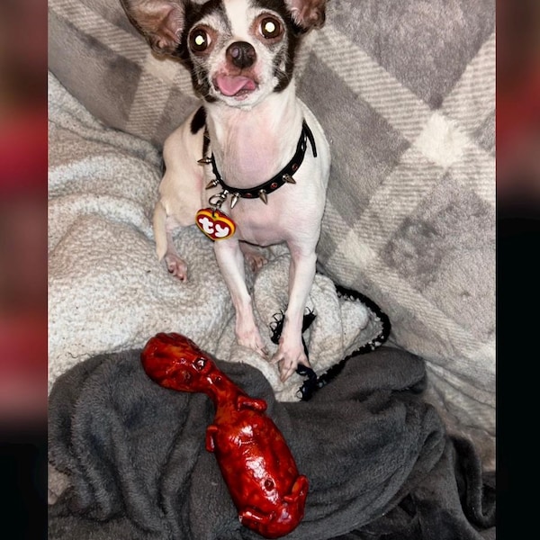 Forbidden Furb Hairless Furby Sculpture - Etsy