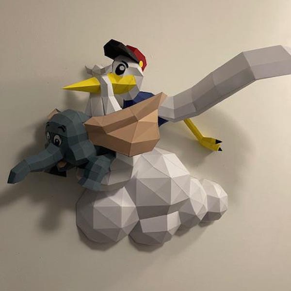 Daniel Art 13 Svg Baby Bunny, PDF Template, DIY 3d Model, Fanart, Paper ...