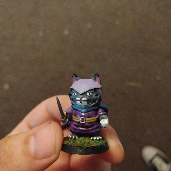 Pumpkin King Miniature Kit + Stats | RPG Halloween Mini | D&D Pumpkin ...