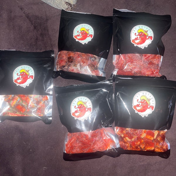 Chamoy Chile Clusters - Chamoy Candy, Tajin Candy, Chile Candy, Mexican ...