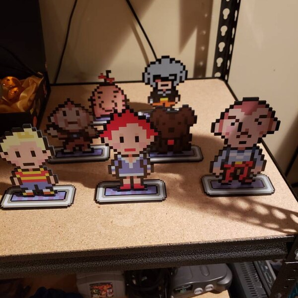 Mother 3 Sprites - Game Boy Advance Video Game Inspired - Etsy