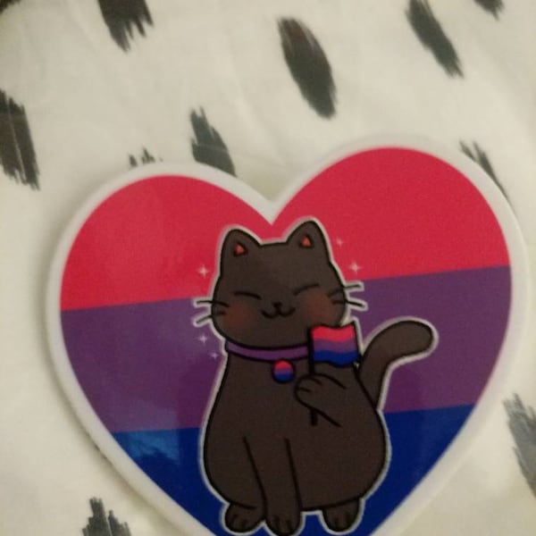 Purr-ide Stickers | Pride Cat Vinyl Stickers | LGBTQ, Gay, Lesbian ...