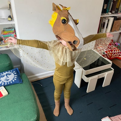 Horse Head Costume mask Pattern - Etsy