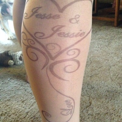 Personalized Bridal Wedding Tights , Custom Bridal Pantyhose With YOUR ...