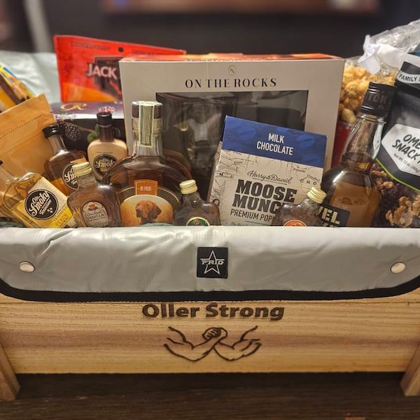 Refreshment Bar, Hostess Gift, Wood Ice Chest, Personalized Birthday ...