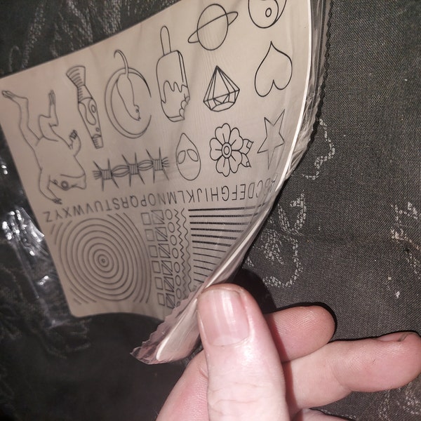 Pre-printed Tattoo Practice Skin for Beginners, Apprentices and ...